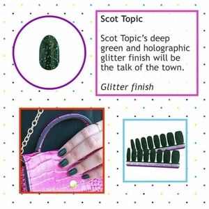 Color Street | Makeup | Nwt Color Street Retired Set Scot Topic | Poshmark